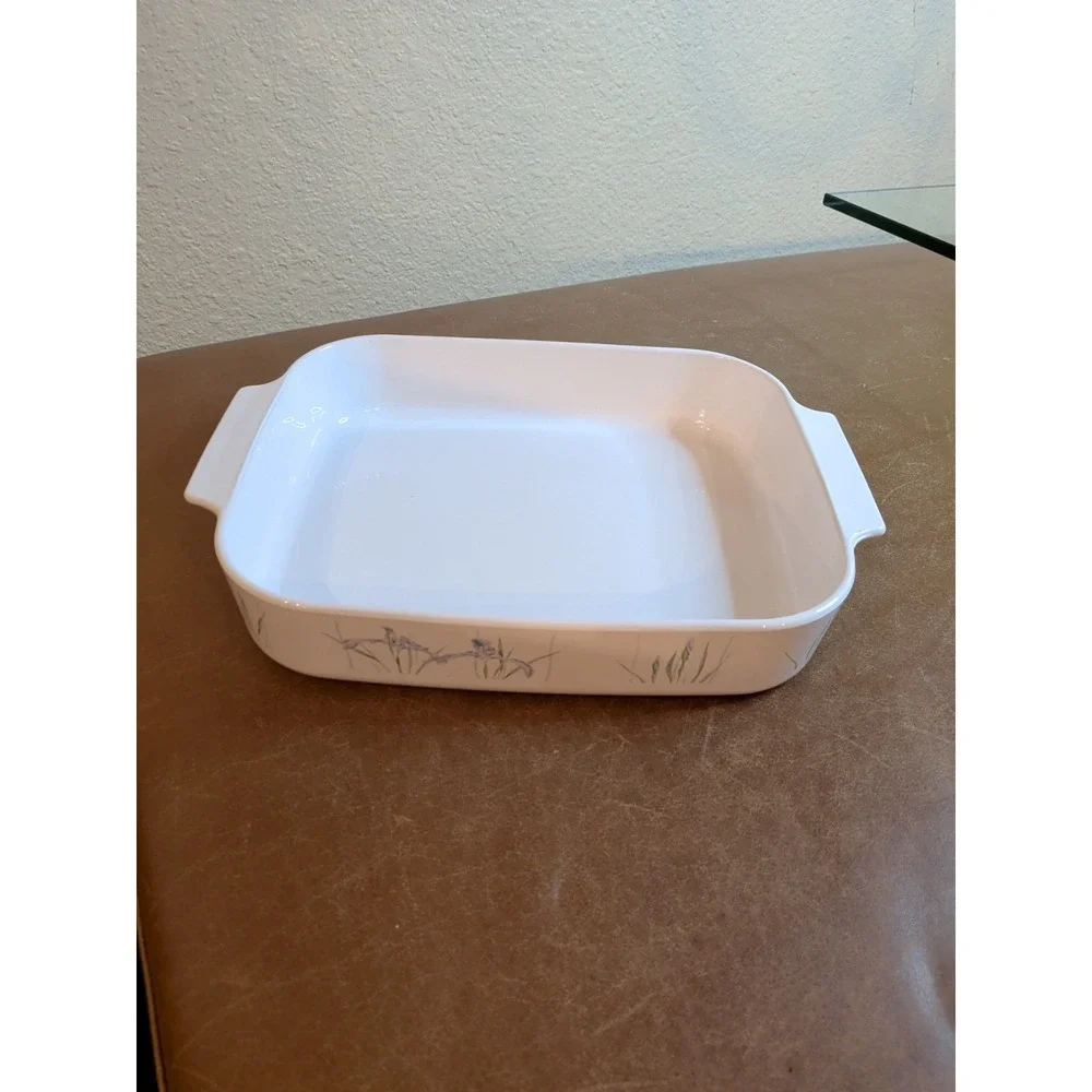 Corningware | Kitchen | Vintage Corningware Shadow Iris A2b Lasagna Pan ...